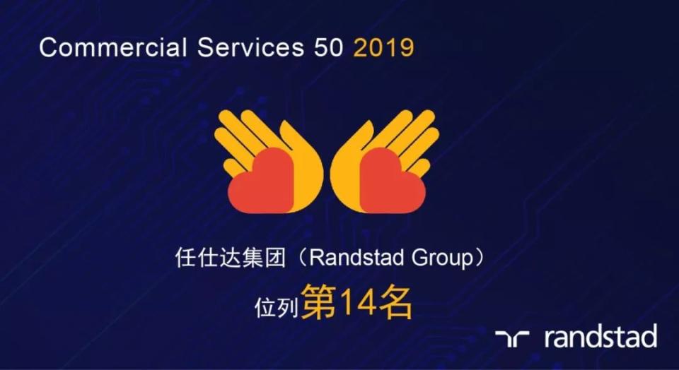 任仕达蝉联“全球最有价值的商业服务品牌50强”，荣登第14位 | 任仕达